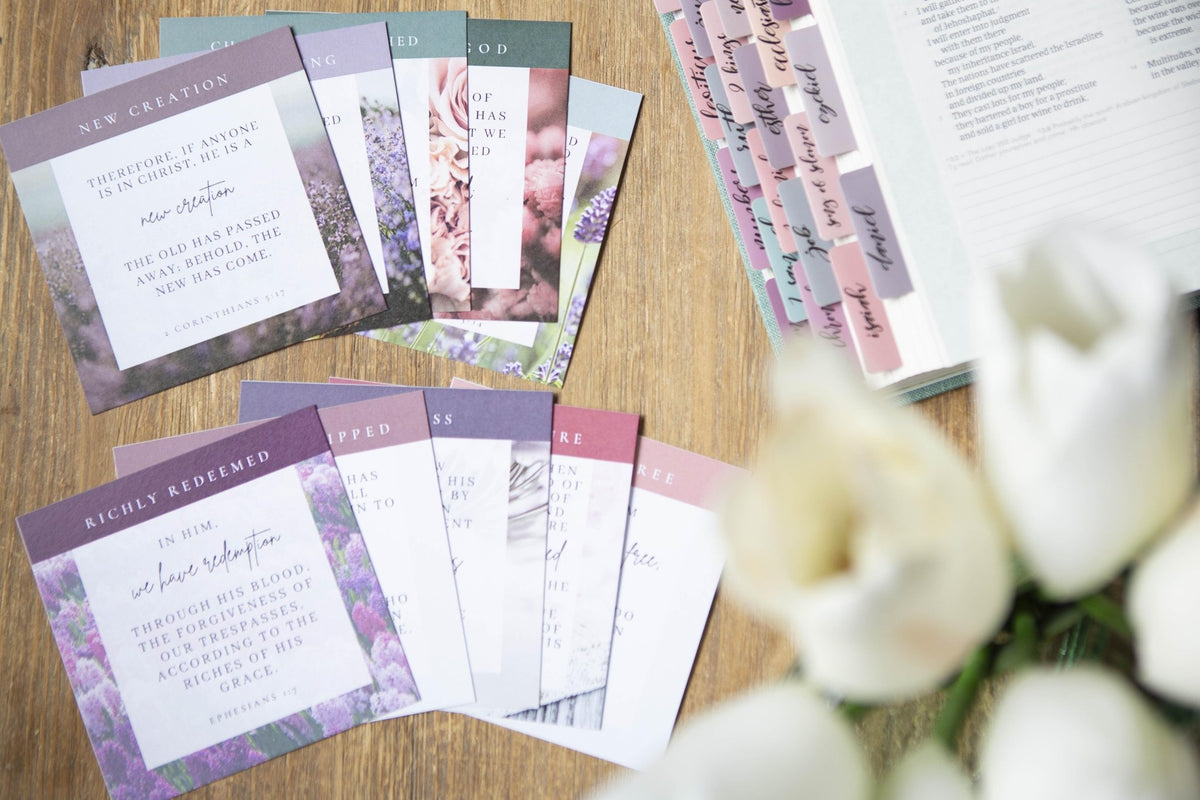 Child of God Scripture Cards | Identity In Christ Bible Verse Cards ...