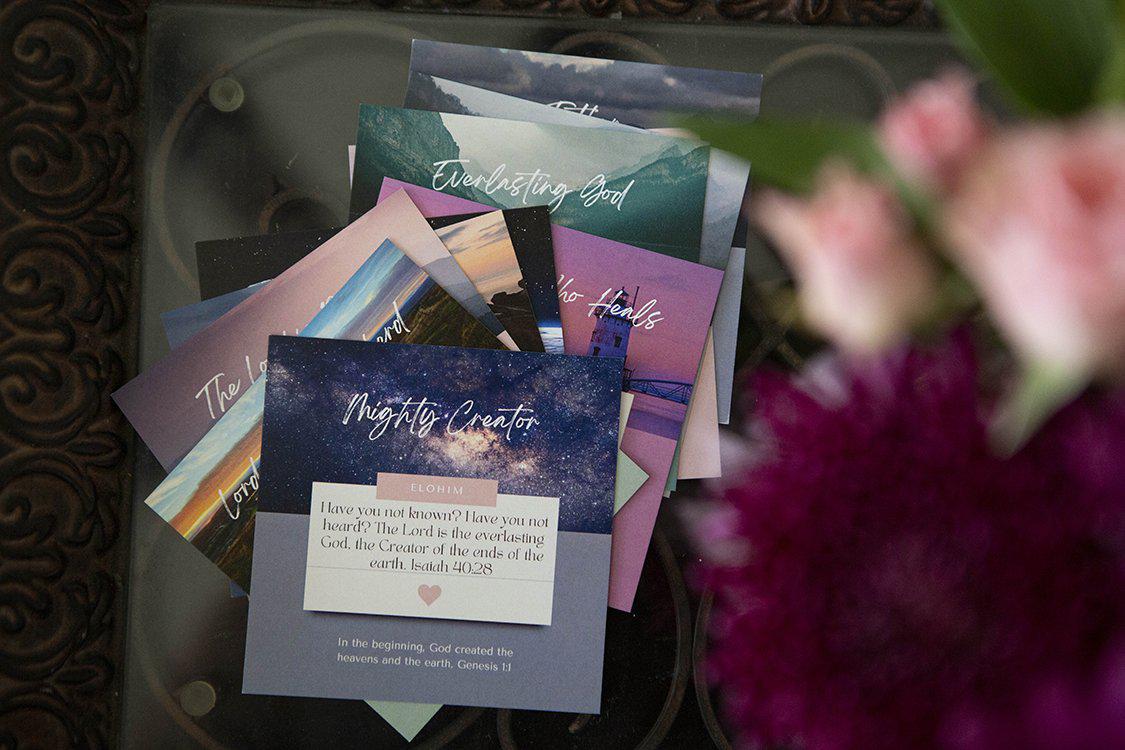 Names of God Scripture Cards | Names of God Bible Verse Cards ...