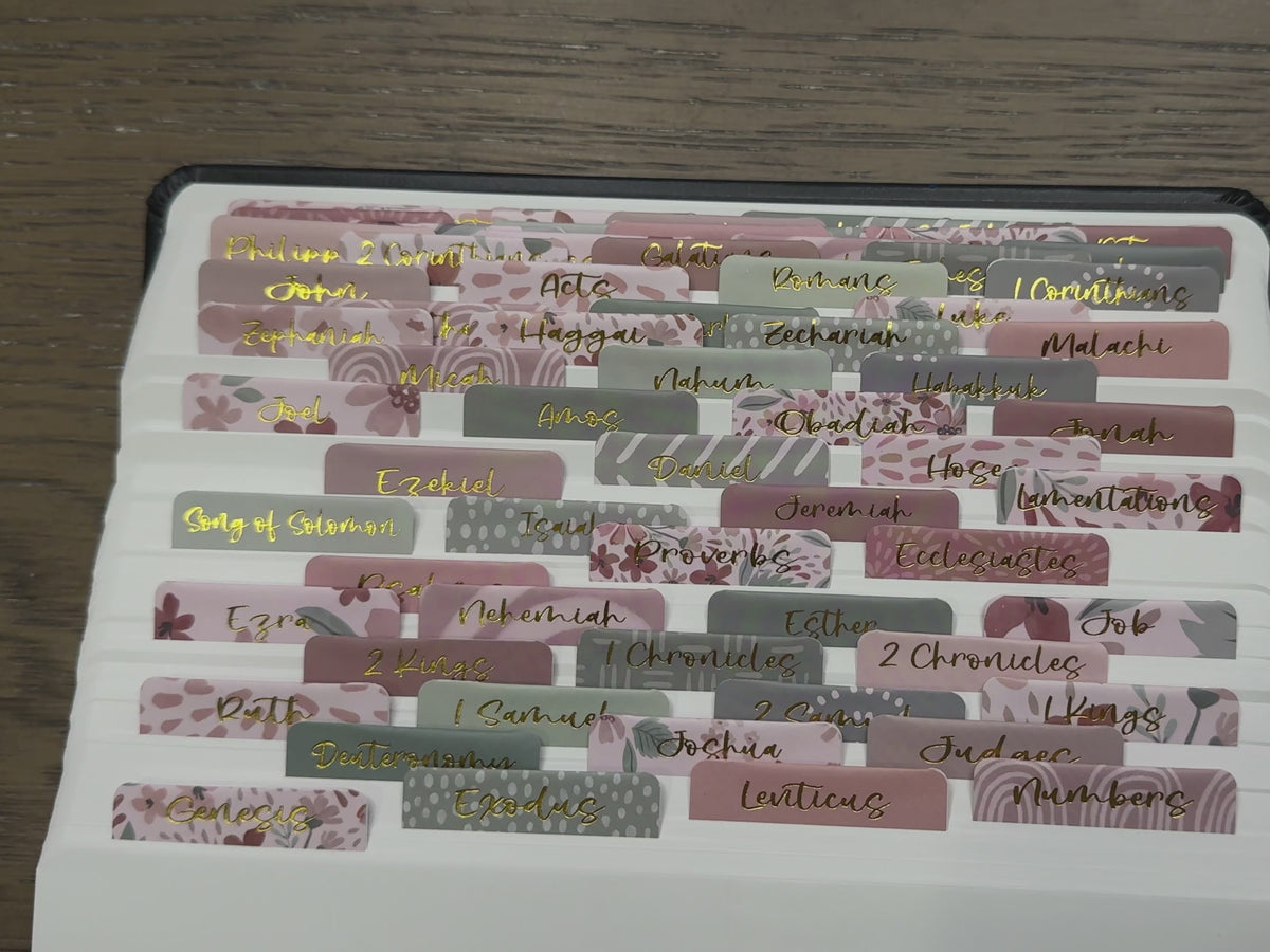 Bible Tabs | Bible Book Tabs – chosenandcherishedshop