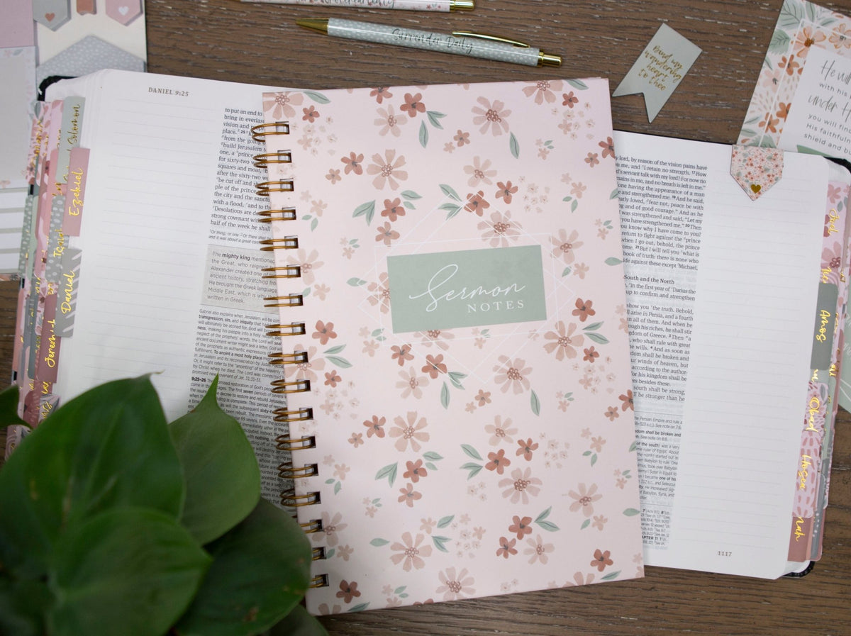 Sermon Notes Journals | Church Notes Journal for Women ...