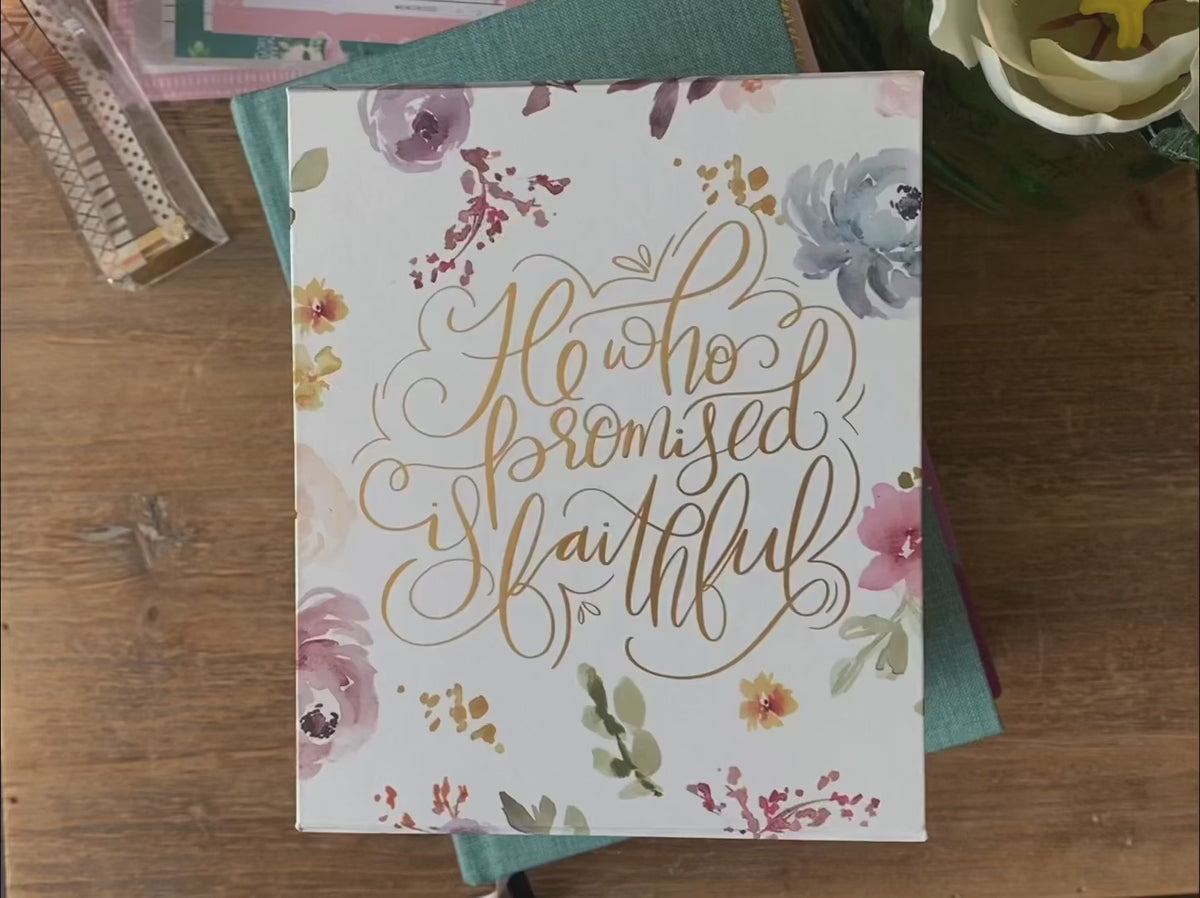 Bible Verse Card Box | Memory Verse Box – chosenandcherishedshop